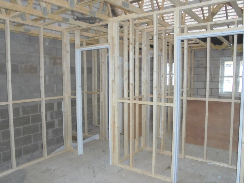 CLS Timber Stud Wall 3x2 4x2 50x75 50x100 mm Wood Studding Framing ...