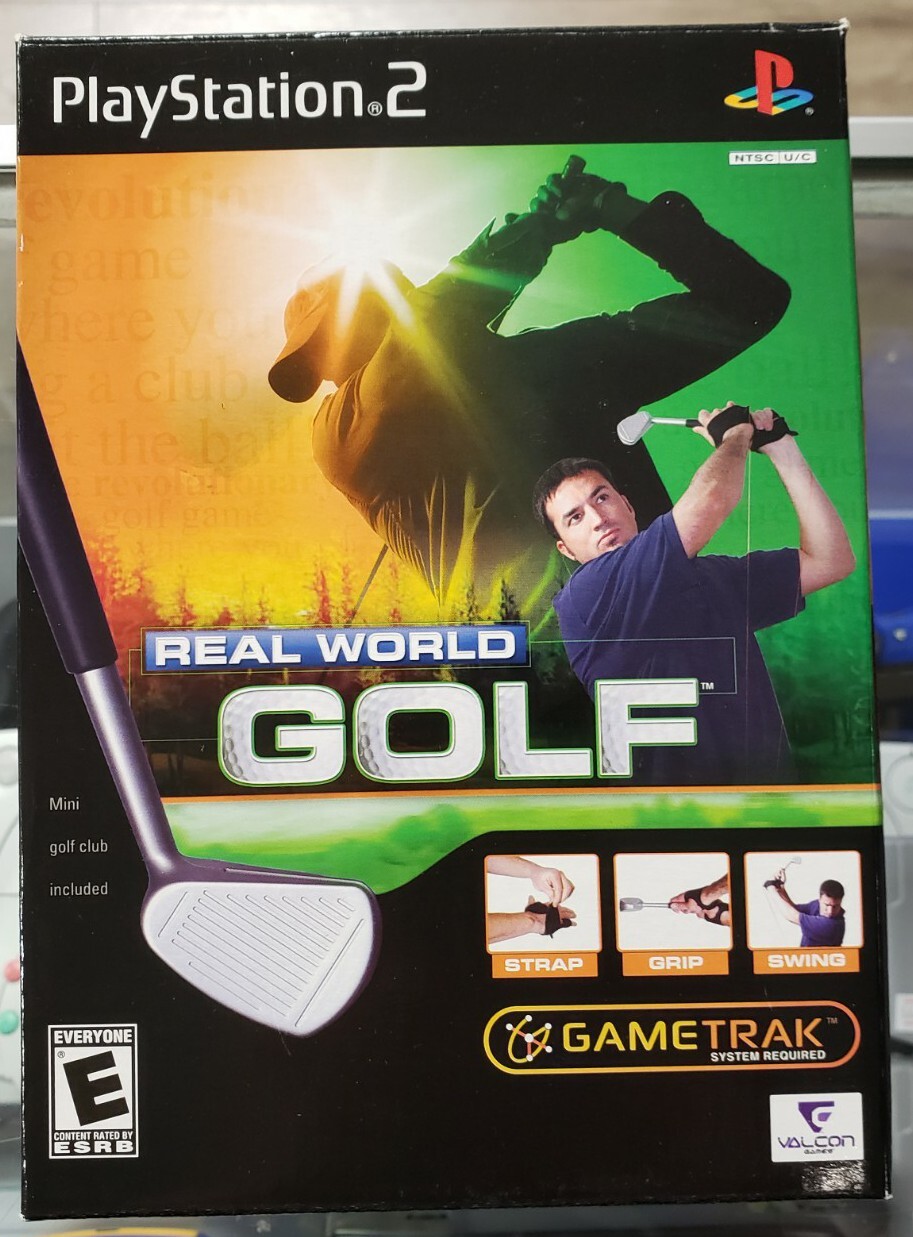 Real World Golf Playstation 2 PS2 Brand New Sealed - GAME TRACK NOT ...