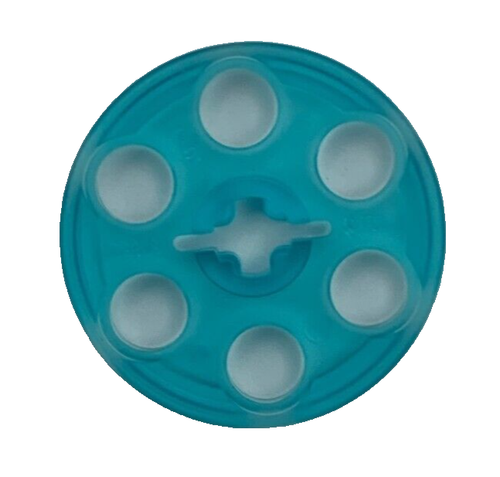 Lego 4185 Trans-Light Blue Technic Wedge Belt Wheel Pulley 4182959 ...