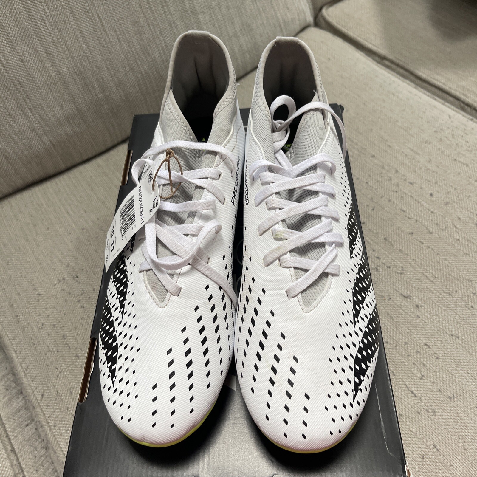 Men's adidas Predator Accuracy.4 Molded Soccer Cleats GZ0016 Sz 10 | eBay