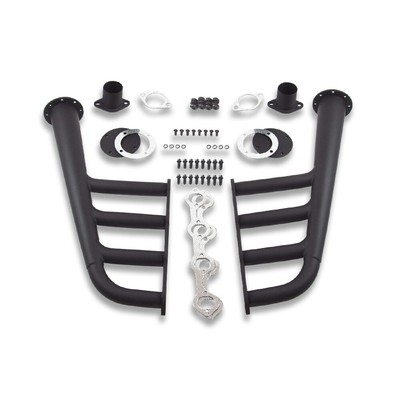 For Ford Small Block 289 351 Windsor Lake Style Exhaust Headers Black ...