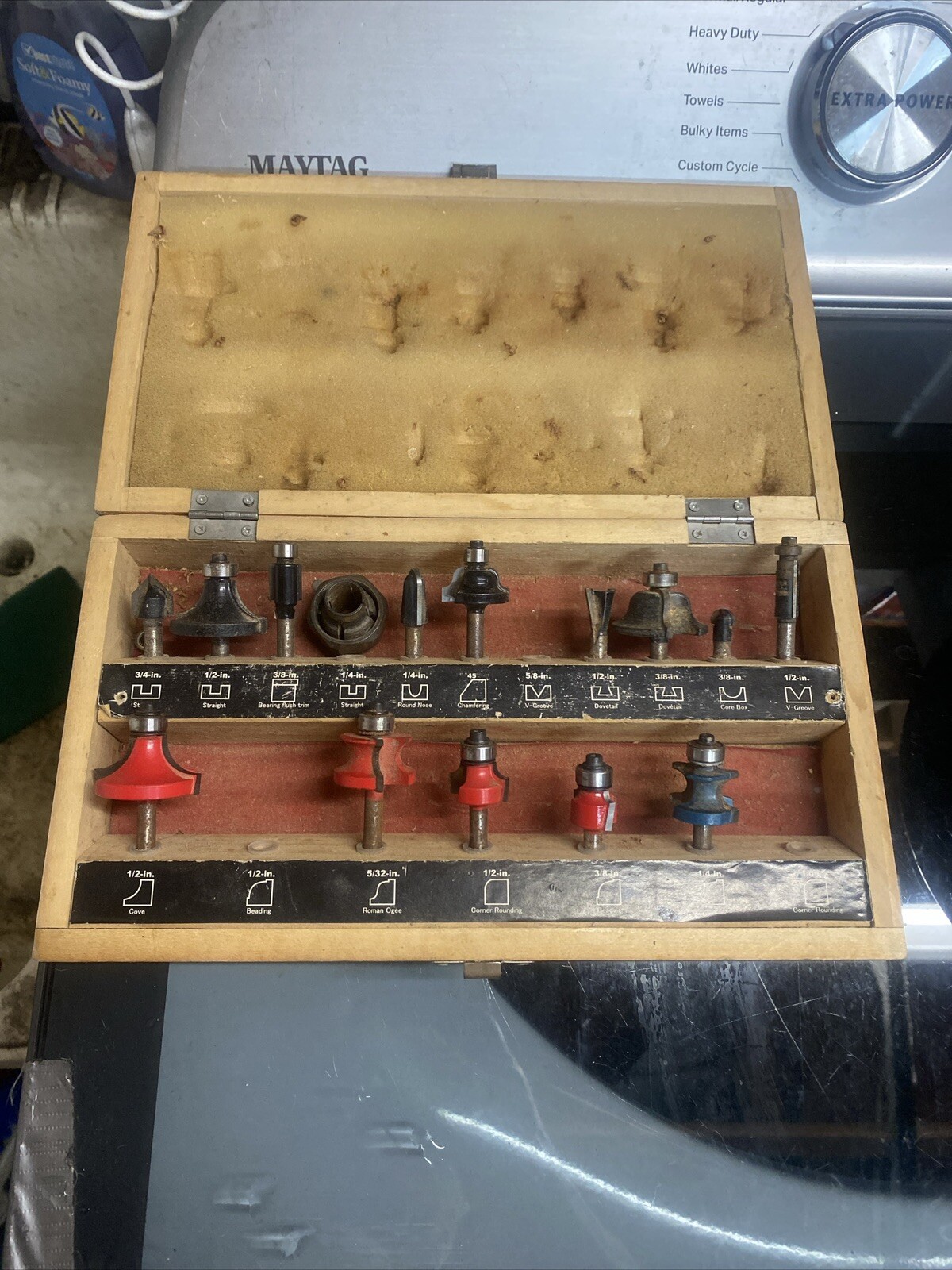 Vintage router bits in case | eBay