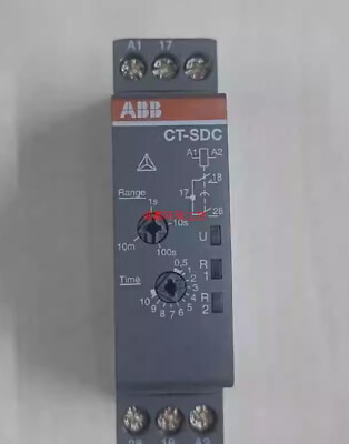 ABB Time Relay CT-SDC.22 24-240VAC /24-48VDC 10230089 | eBay