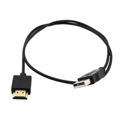 USB To Video Cable Adapter Converter For PC Laptop HDTV LCD TV 50cm 19 ...