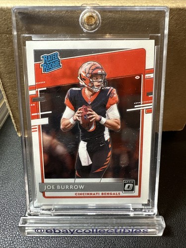 Joe Burrow 2020 Donruss Optic Rated Rookie RC #151 Cincinnati Bengals ...