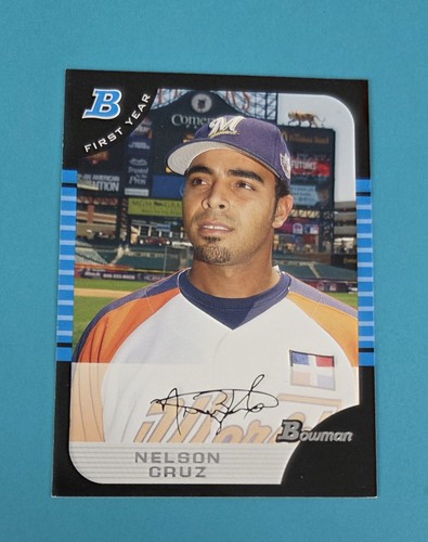 2005 Bowman Draft Picks & Prospects RC #BDP165 Nelson Cruz BASEBALL ...
