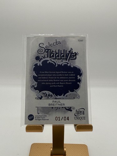 2024 Futera Selecta Taddy’s Football Cards 01/04 Paul Breitner #TD07 | eBay