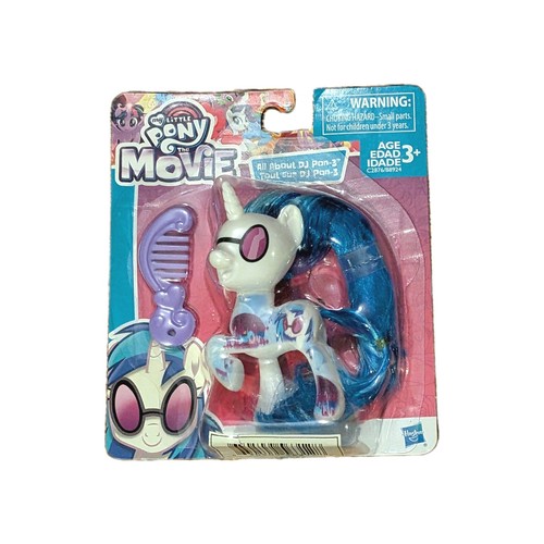 My Little Pony The Movie Vinyl Scratch Dj Pon3 Brushable Toy NIB G4 MLP ...