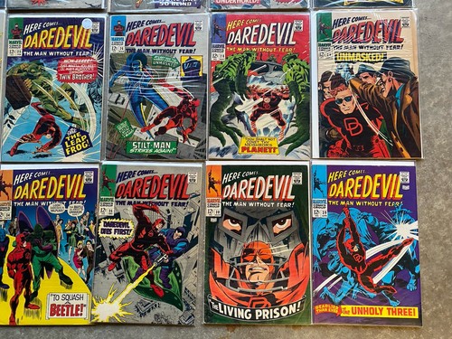 Silver Age Daredevil Comic Lot - 25 Comics - Issues 10-40 Good-Very Good- Fine | eBay