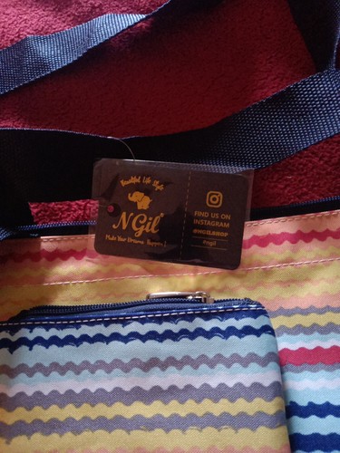 N Gil Tote Bag With Money Pouch NWT | eBay