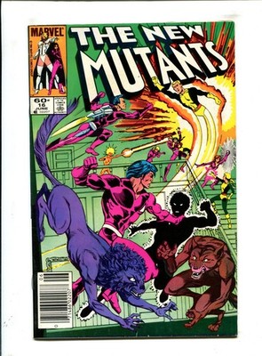 New Mutants #16 - Newsstand / 1st App Warpath out of Costume (7.5) 1984 ...