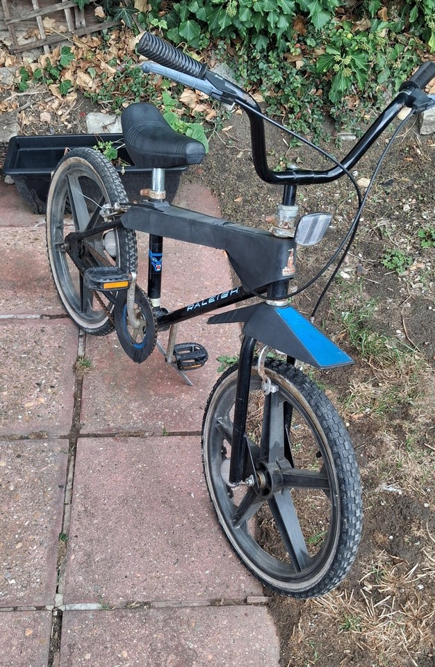 Raleigh Wildcat BMX Genuine 80s Retro Bike Vintage Unrestored, burner ...