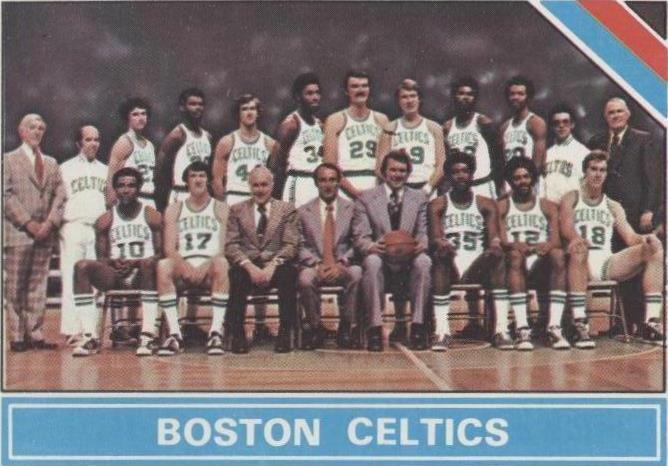 1975-76 Topps - Checklist Boston Celtics #204 for sale online | eBay