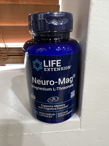 Life Extension Neuro-Mag Magnesium L-Threonate 144 mg 90 Veg Caps ...