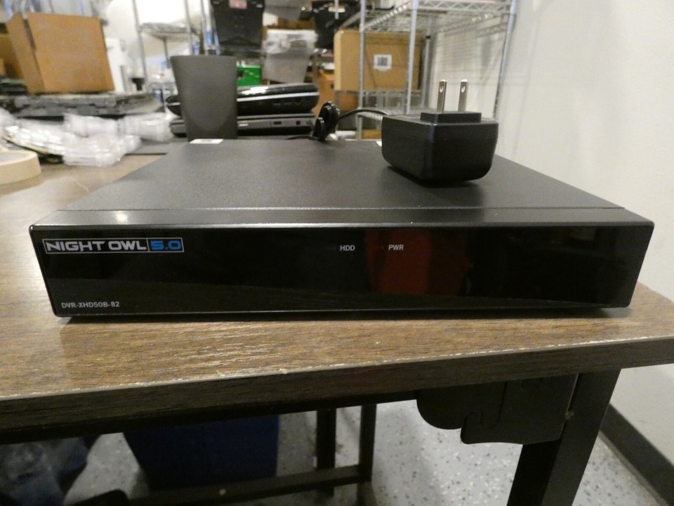 Night Owl 8 Channel XHD 5.0 DVR with 2TB HDD DVR-XHD50B-82-JF for ...