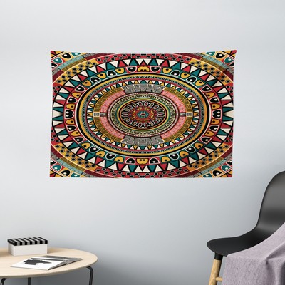 Tribal Tapestry African Ethnic Color Art Print Wall Hanging Decor ...