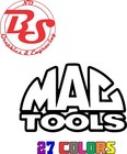 XL - Mac Tools Vinyl Decal Mechanic Tool Toolbox Garage Men Beer ...