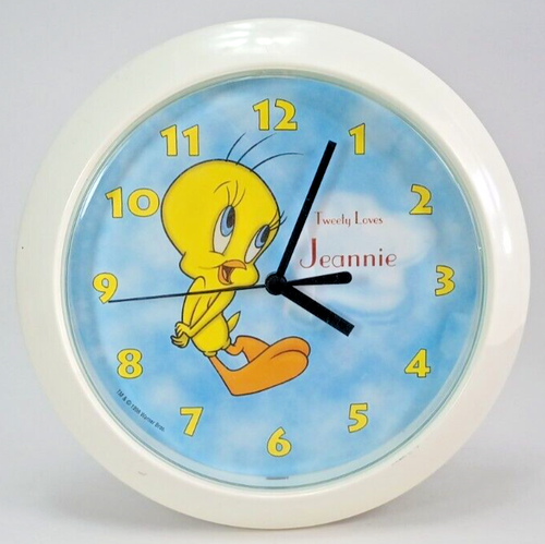 1998 Warner Bros. Looney Tunes Personalized TWEETY BIRD Loves Jeannie ...