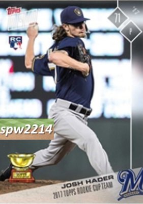 2017 Topps Now All Star Rookie Cup Team Josh Hader #OS19 | eBay