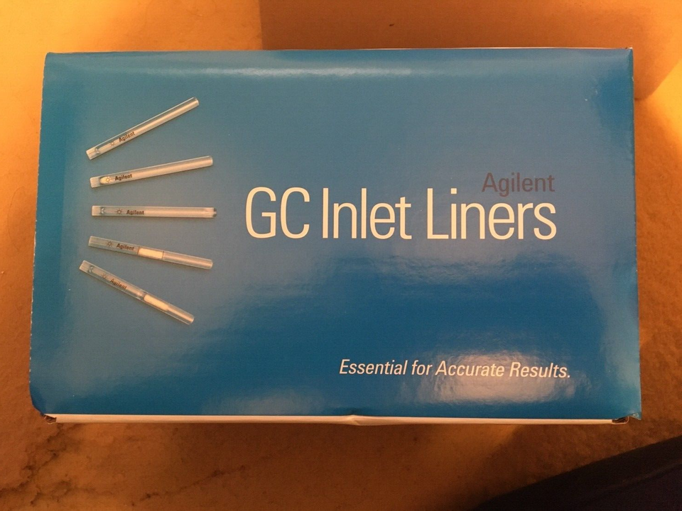 Agilent 5190-3171 Inlet liner, Ultra Inert, splitless, single taper ...