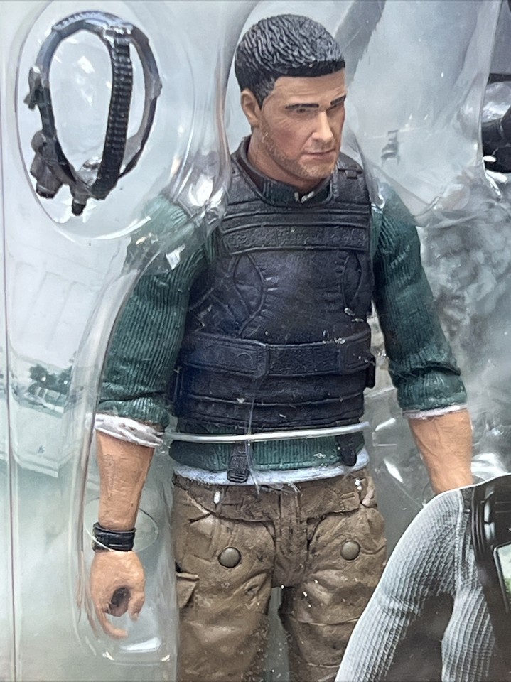 2010 NECA Toys Splinter Cell Conviction Sam Fisher 7” Figure w/ vest ...