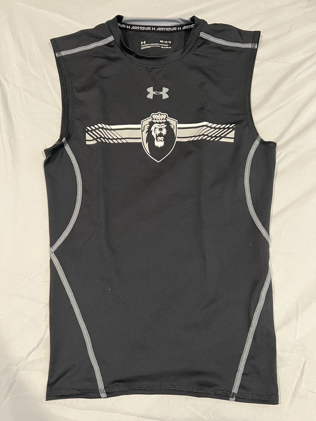 Mens Under Armour Lions High School Football Compress… - Gem