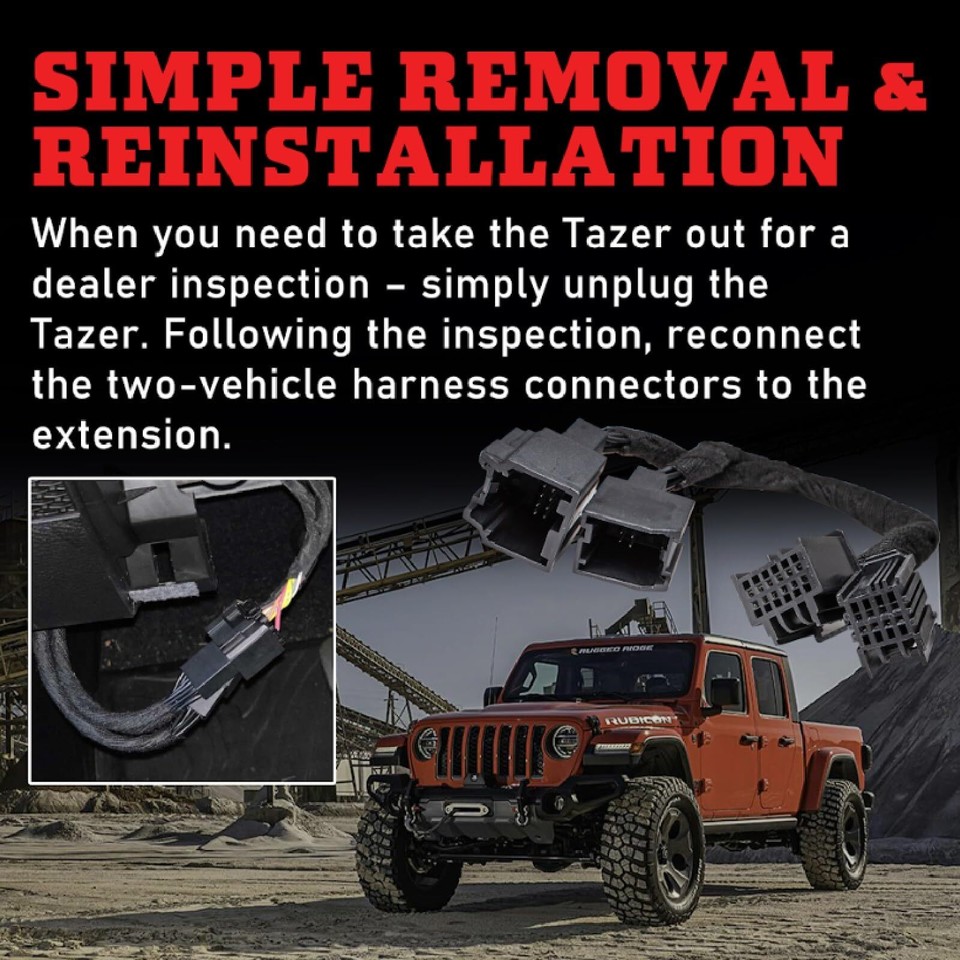 Z Automotive SGW Extension Cable - Compatible with: Gladiator 2020 ...