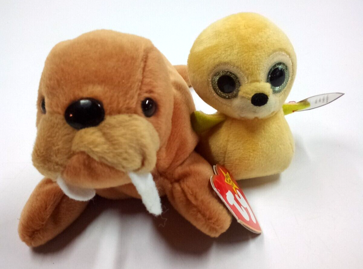 TY BEANIE BABY TUSK AND TEANIE BEANIE BOOS TUSK | eBay