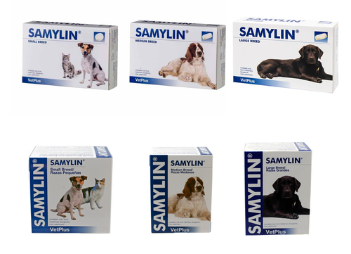 Samylin Liver Supplement for Cats & Dogs Tablets Or Sachets All Sizes ...