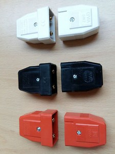 2 Pin 3 Pin Nylon 10a Flex Connector Black White Orange Cheap! | eBay