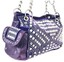 Zzfab Gem Studded Bling Purse Rhinestone Western Purse Purple | eBay