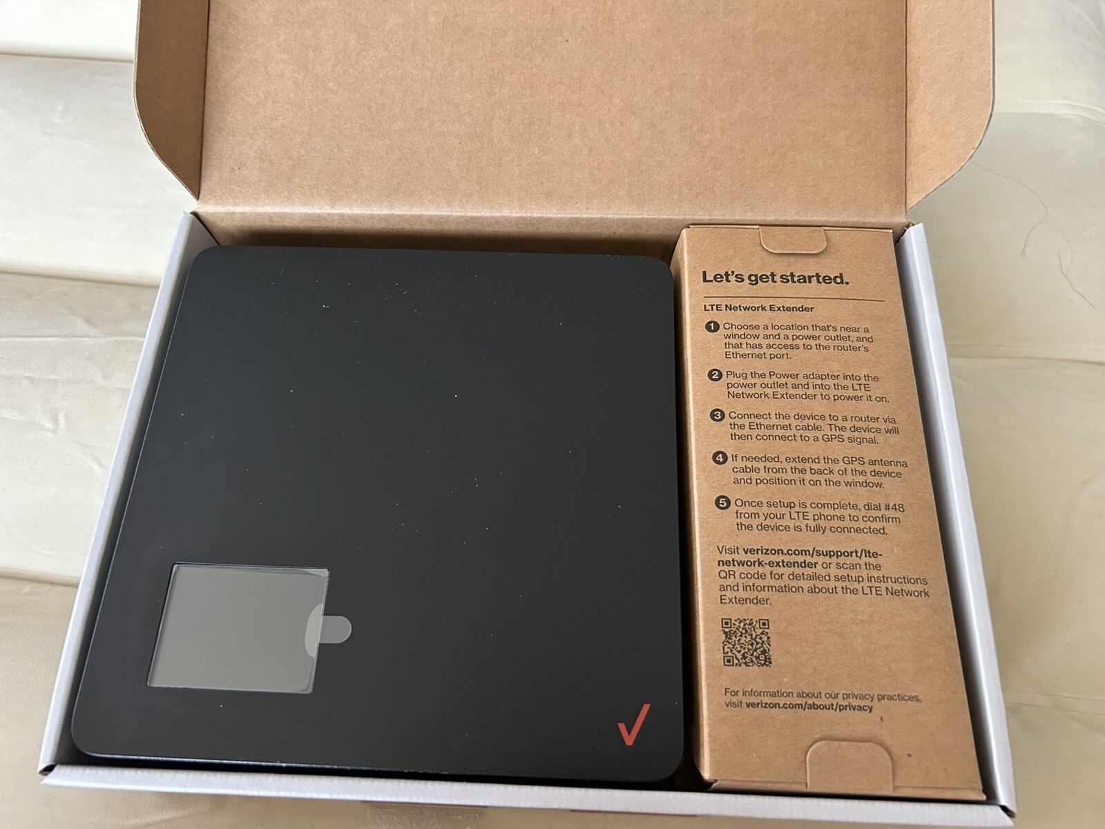 NEW Verizon Wireless 4G LTE Network Extender ASK-SFE116 Cellular Signal ...