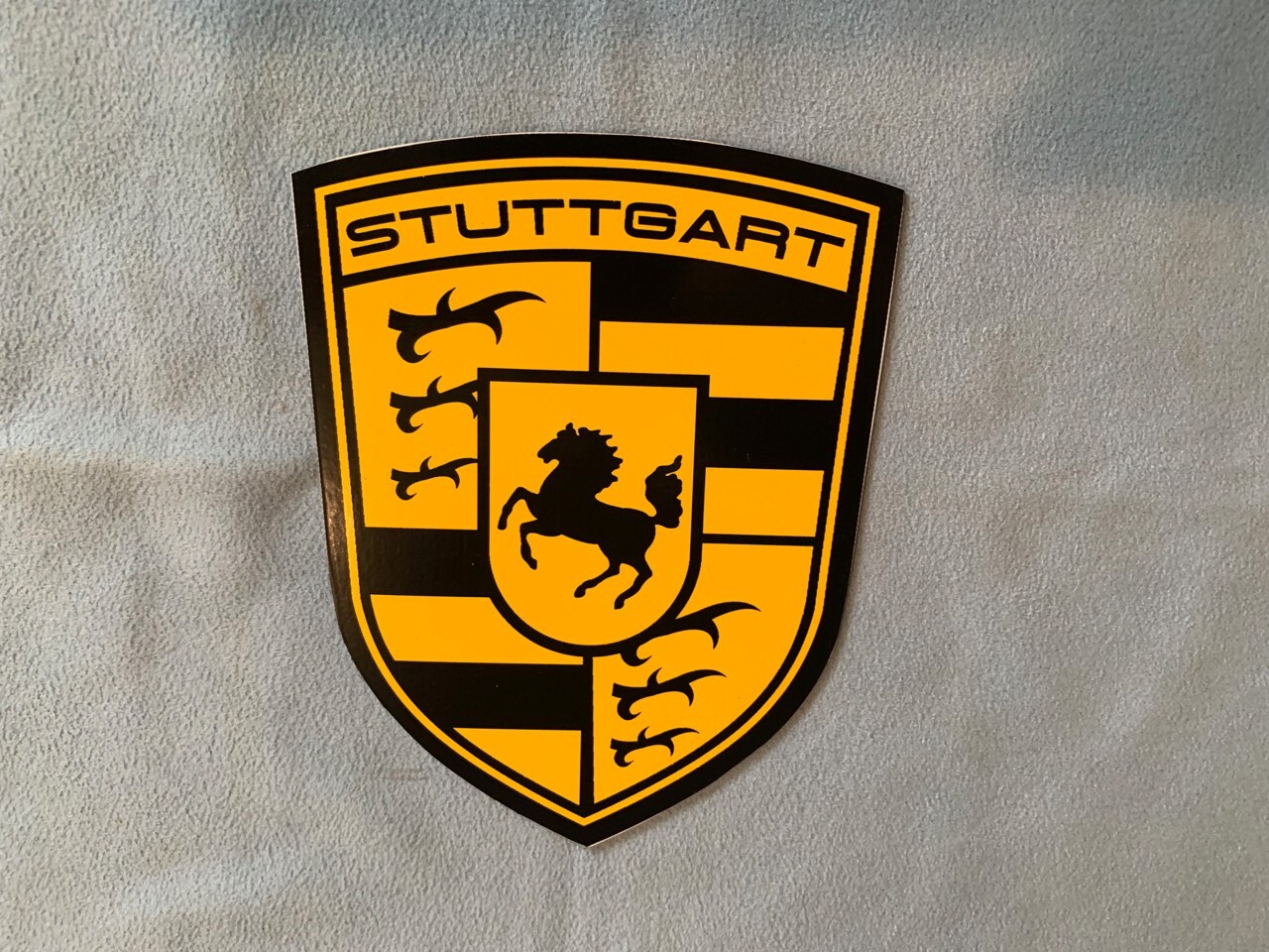 STUTTGART The Home of Porsche Magnetic Fender Badge Emblems (SET OF 2 ...