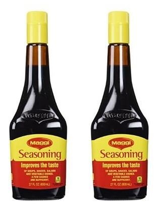 Maggi Seasoning Liquid Pack of 2 27 Oz Bottles Enhances Flavor for ...