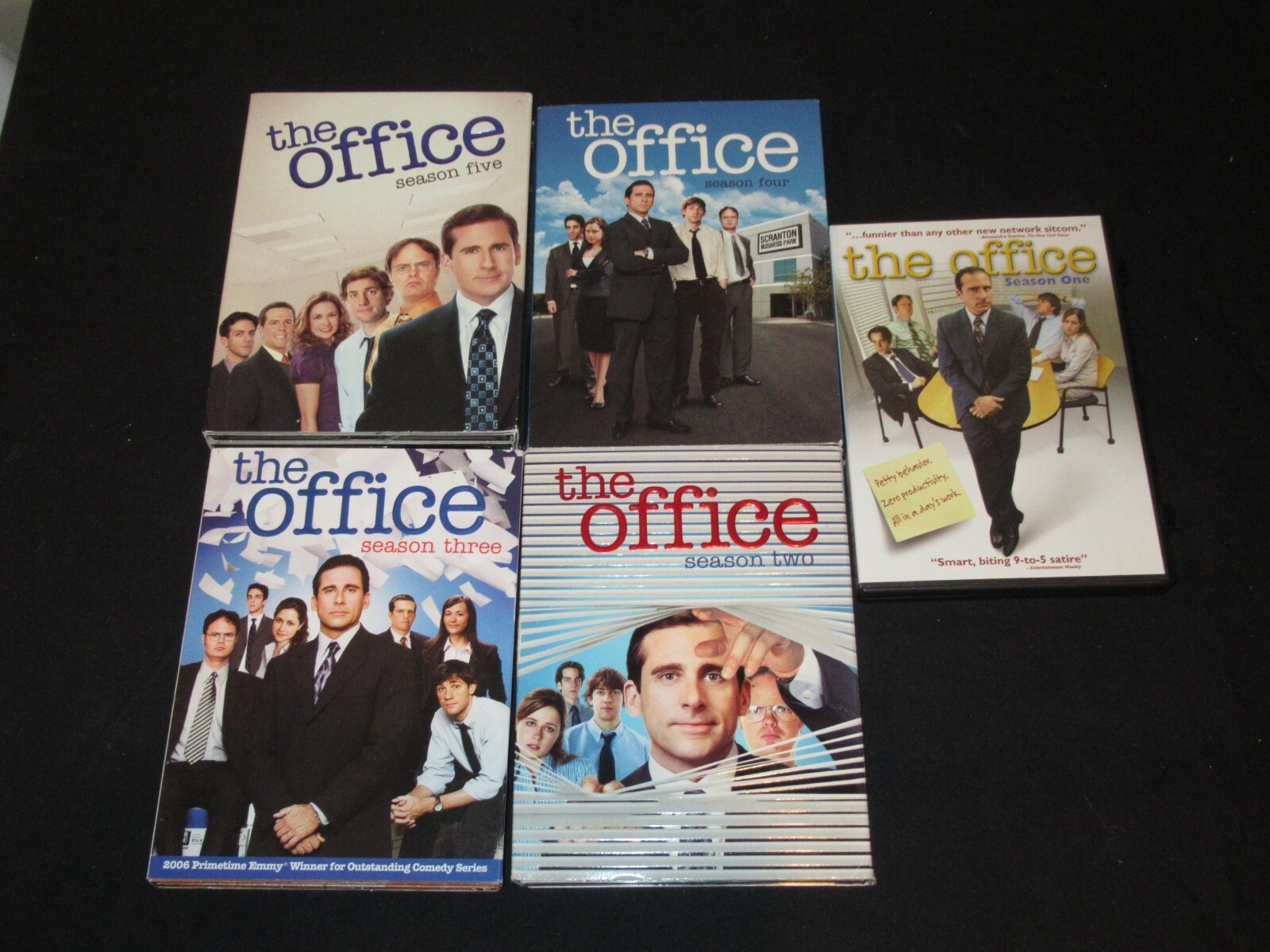 The Office DVD Season’s 1-5 Collection Set Steve Carell USED NBC Comedy ...