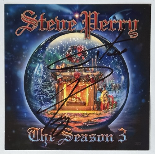 Steve Perry Season Journey CD & SIGNED Cover Photo Card Autograph PSA ...