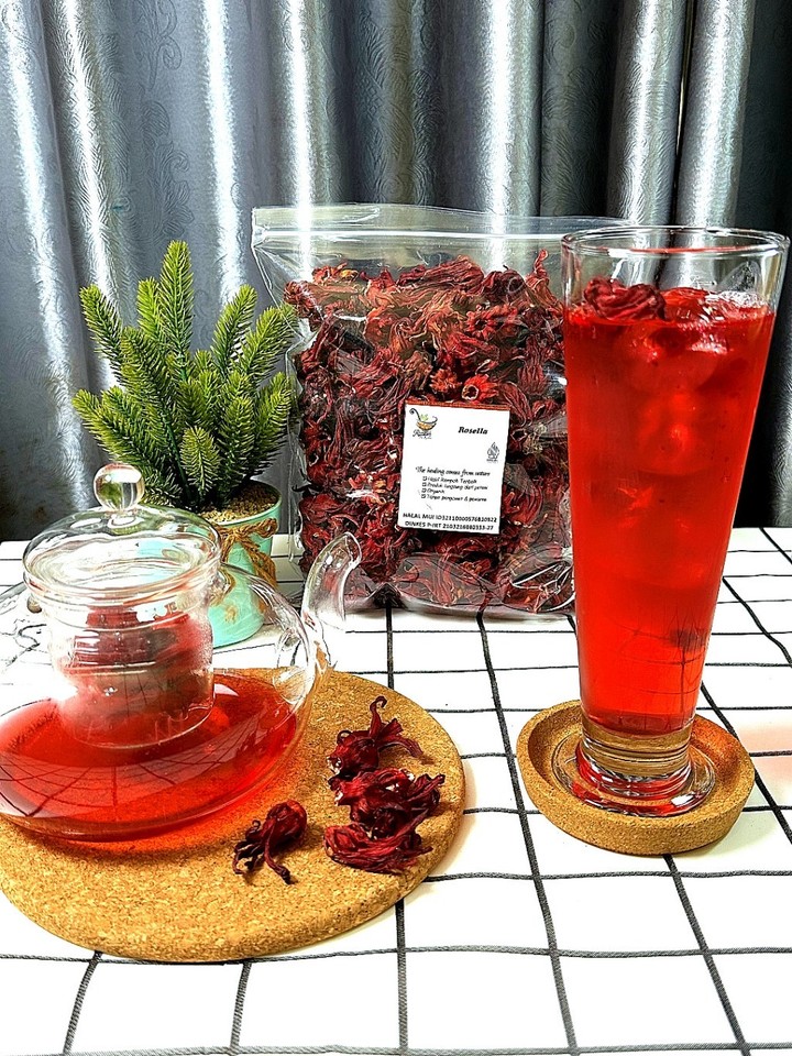 Dried Rosella Flower 50g Hibiscus Calyx Tea Ingredient | Aroma Ritual ...