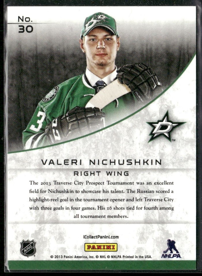 2013-14 Panini Toronto Fall Expo Valeri Nichushkin /399 #30 Dallas ...