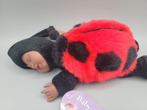 Anne Geddes Baby Ladybugs Doll Bean Filled Collection 8" African ...