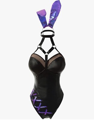 Bunny Costume Women Bunny Suit Cosplay Anime Senpai Maid Outfit X-Large ...