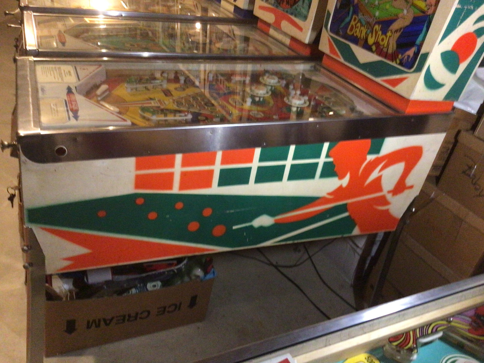 "Bank Shot" Pinball Machine, Gottlieb 1976 - Located in Michigan | eBay