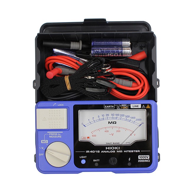 Hioki IR401820 Analog MegOhm Meter HiTester 2000 M-ohms for sale online ...
