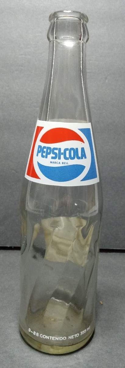Mexican Pepsi Glass Bottle