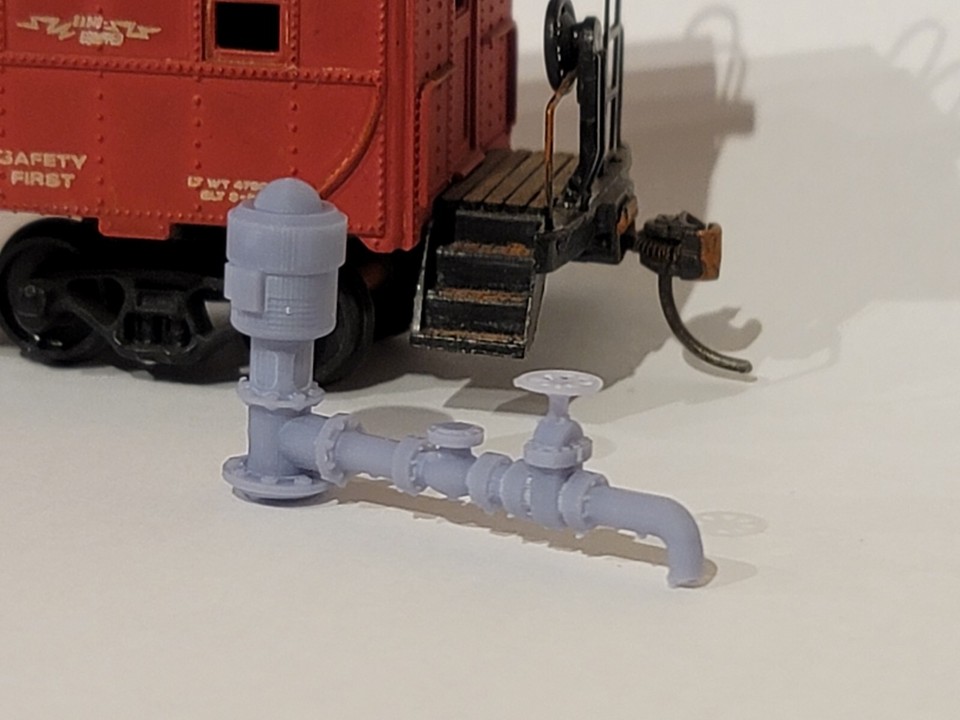 HO Scale Pump and Valves Model Railroad and Dioramas | eBay
