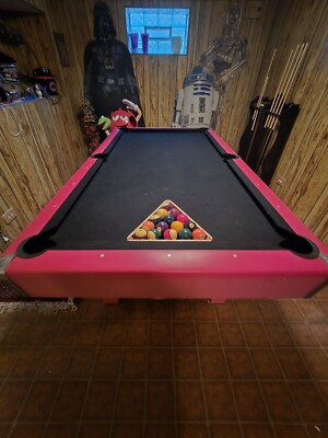 Brunswick Contender Pool Table | eBay