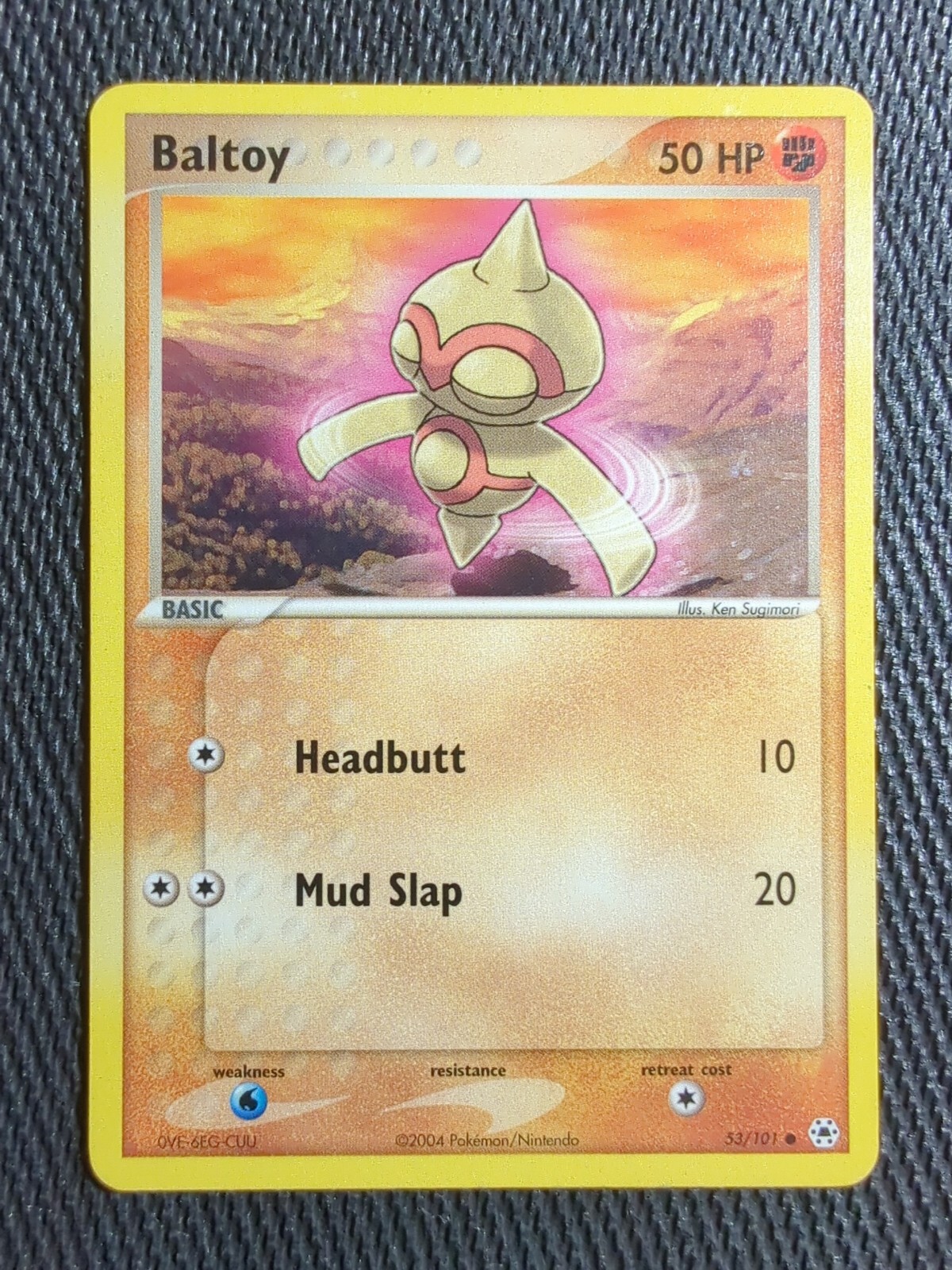 Pokémon TCG Baltoy EX Hidden Legends 53/101 Regular Common NM | eBay