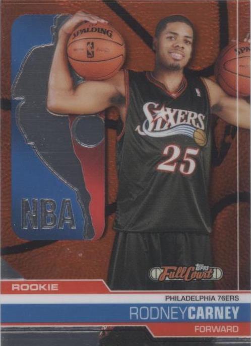 2006-07 Topps Full Court - Rookies Rodney Carney #138 /999 (RC) for ...
