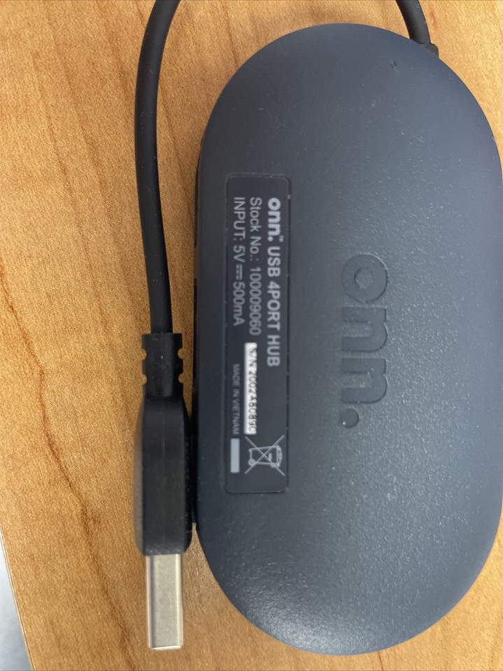 Onn AC Powered USB 3.0 Hub with 4 USB Ports (100009061) ™ | eBay