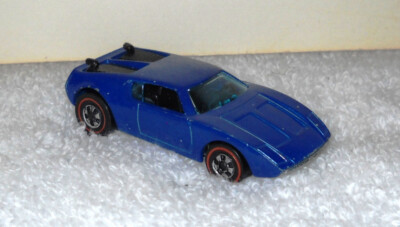 HOT WHEELS REDLINE 1973 ENAMEL Dark Blue XPLODER EXC w Shiny Chassis ! | eBay