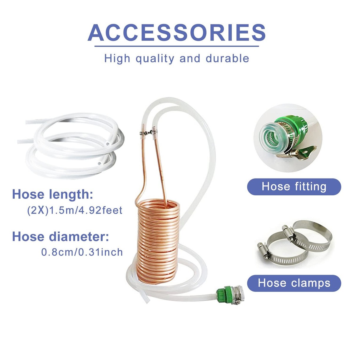 Buy Wort Chiller What Is A Wort Chiller? – Coldbreak Copper Wort ...